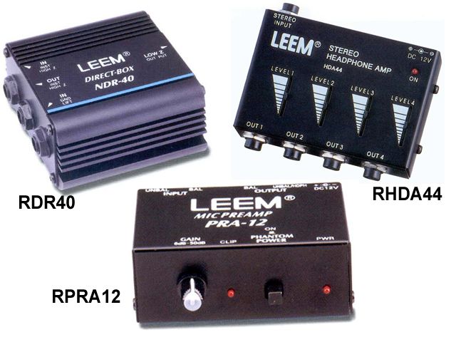Leem RDR40 Direct Box – Music Workshop Retail