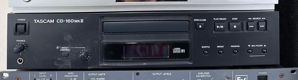 2HD TASCAM CD-160 MKII CD PLAYER WITH REMOTE – Music Workshop Retail