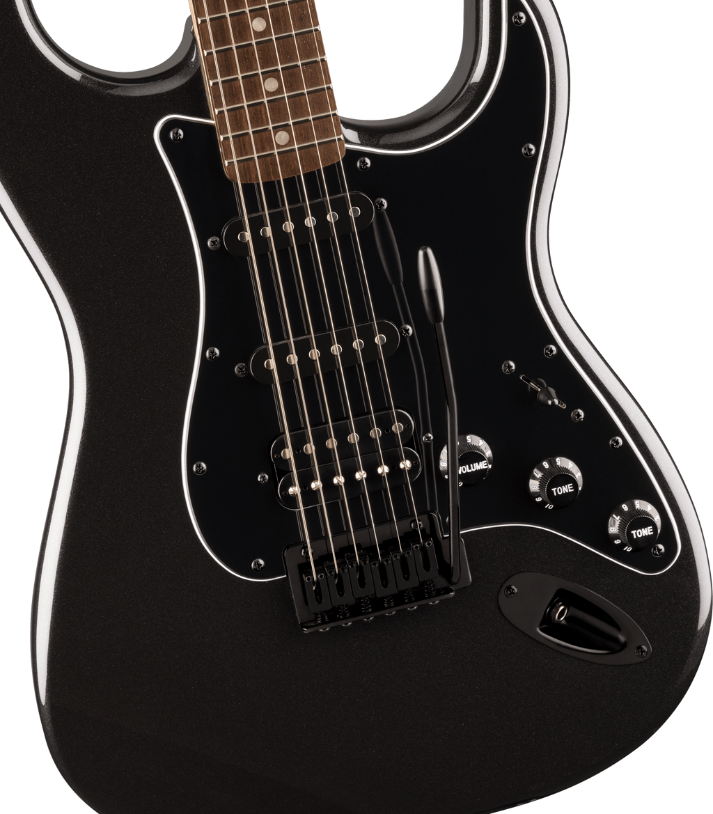 Squier FSR Affinity Series Stratocaster HSS Laurel Fingerboard Black P ...