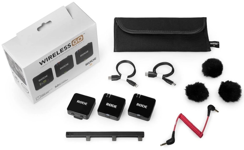 Rode Wireless Go Compact Wireless Microphone System – Music Workshop Retail