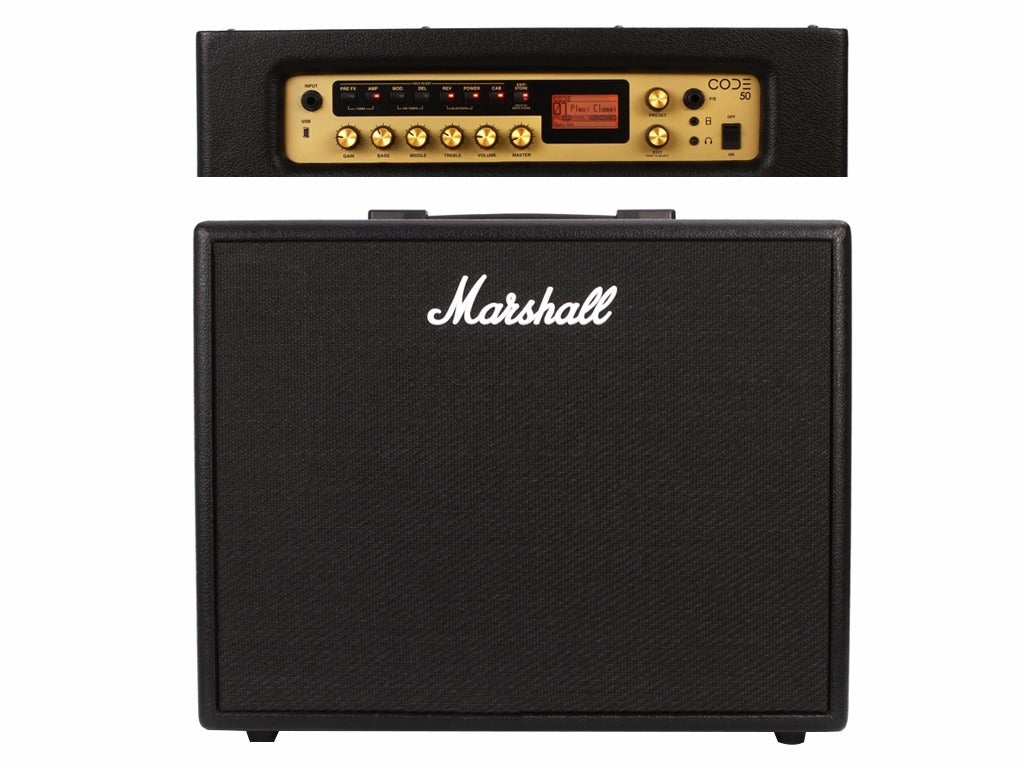 MARSHALL CODE 50 50W 1 X 12 COMBO – Music Workshop Retail